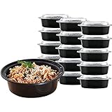 Amazon.com | INEVIFIT Meal Prep Single Compartment BPA FREE, Premium ...