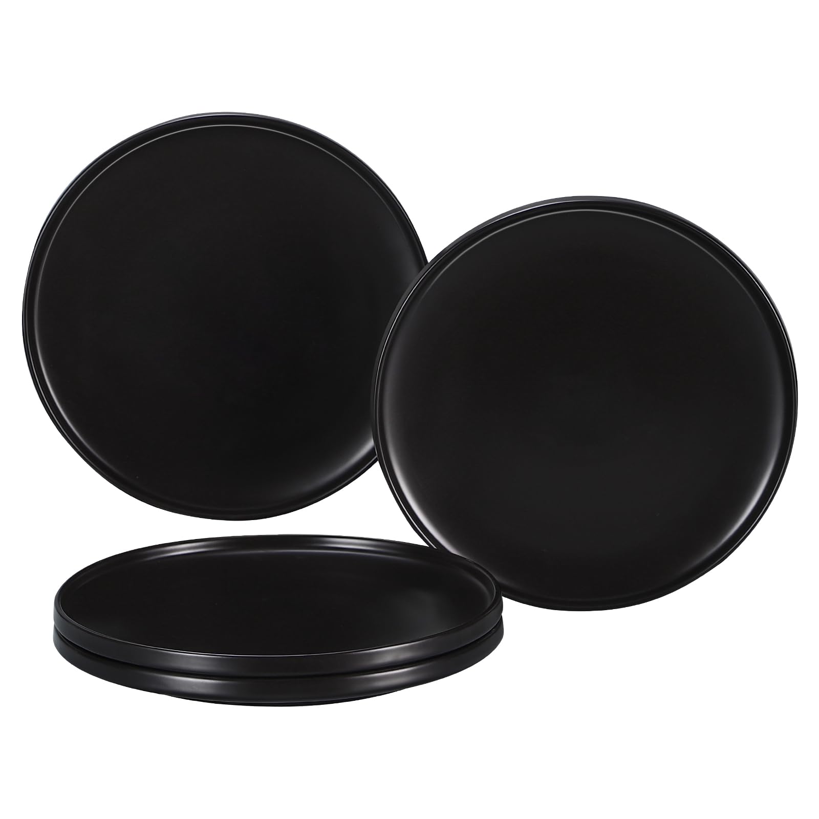 GZG Ceramic Dinner Plates Set of 4,10 Inch Stoneware Dishes Set ...