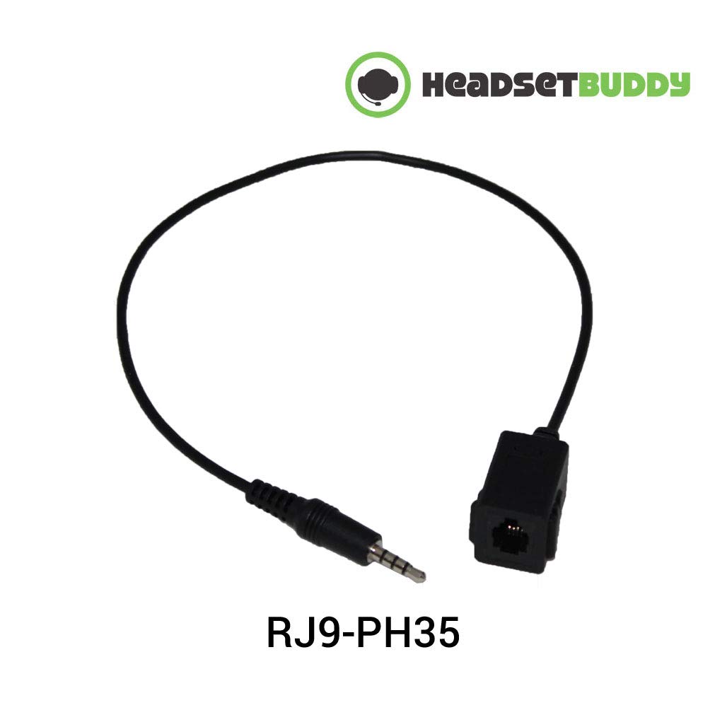 Mua Headset Buddy Female RJ9 Headset Jack to Male 3.5mm Stereo Plug ...