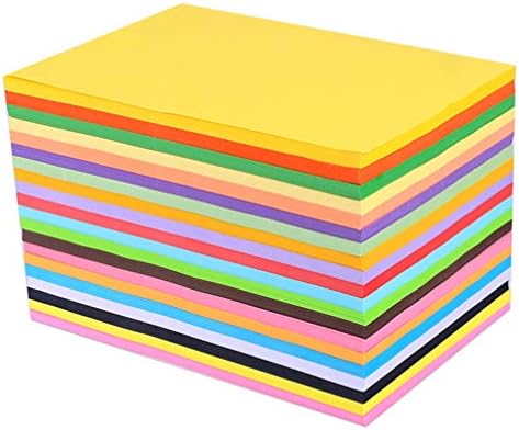 Toyvian 100pcs Origami Paper Double Sided Color Craft Decorating Paper ...