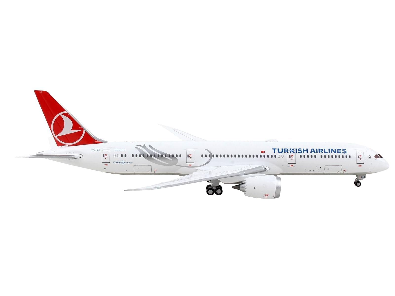 GeminiJets Boeing 787-9 Commercial Aircraft Turkish Airlines White with ...
