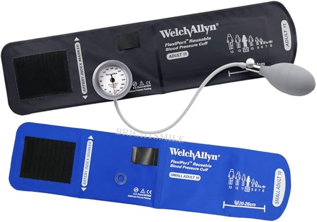 Amazon.co.jp： ウェルチアレン 血圧計 DS44-11 デュラショック 成人用 中・小 2サイズカフセット 医療用 アネロイド血圧 ...