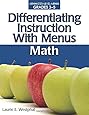 Amazon.com: Differentiating Instruction with Menus: Math (Grades 3-5) (9781593632267): Westphal ...
