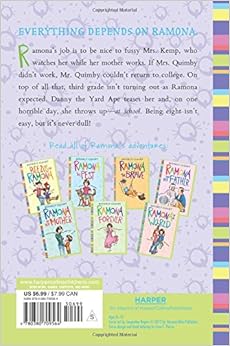 Ramona Quimby, Age 8: Beverly Cleary, Jacqueline Rogers: 9780380709564 ...