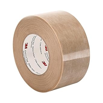 3M 44HT Tan High-Tack Electrical Tape, 4.72" width x 90yd length (1 ...