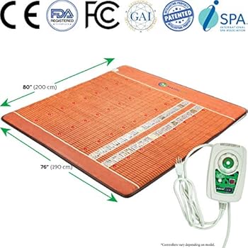 Amazon.com: HL HEALTHYLINE - Far Infrared Mat - 3 Therapy - 80in x 60in ...