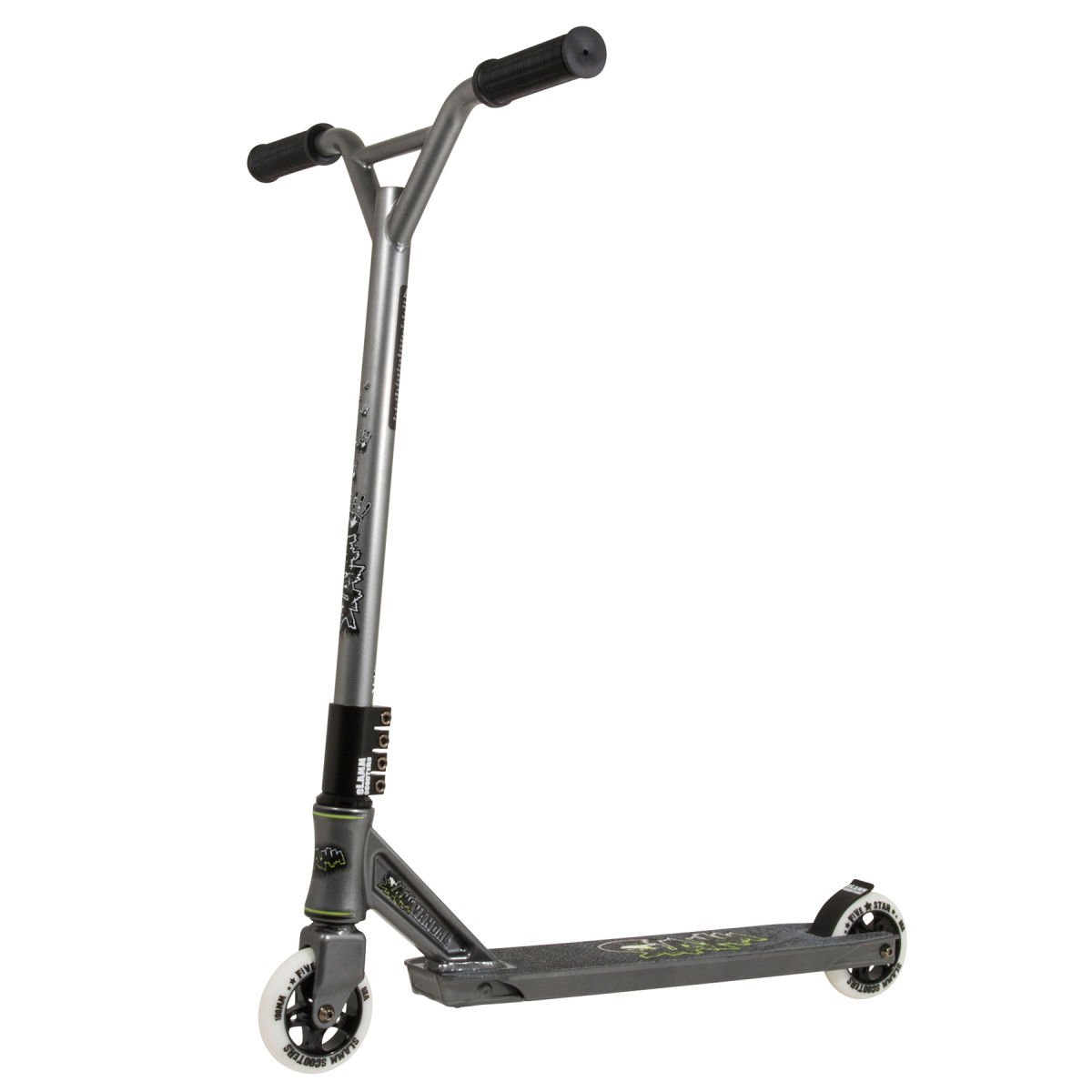 Slamm Scooter Vandal Gunmetal Silver And Black: Amazon.co.uk: Sports ...