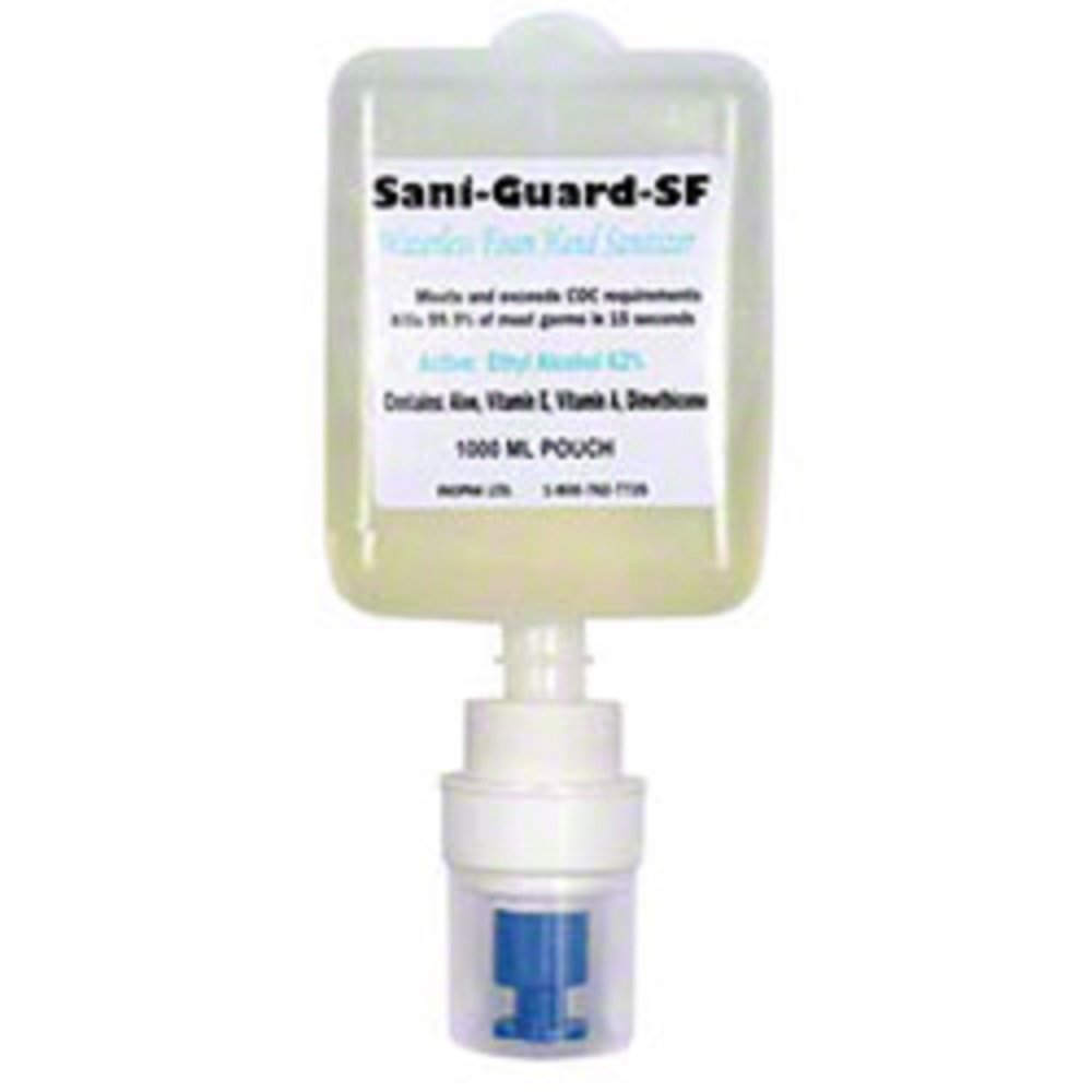 Amazon.com : Inopak Sani-Guard SF Waterless Sanitizing Foam - 1000 mL ...