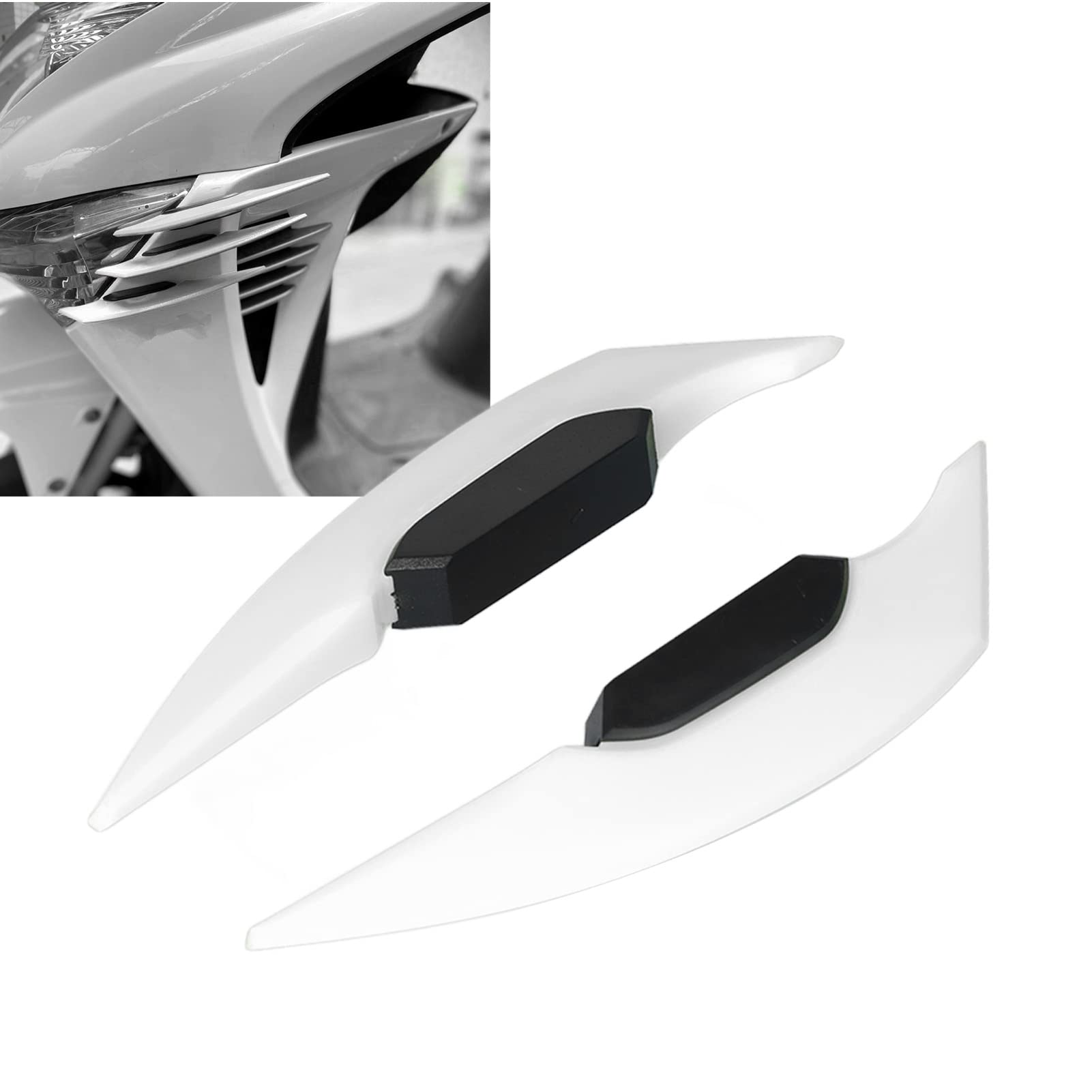 Mua Motorcycle Side Winglets 1 Pair Motorcycle Aerodynamic Winglet Side ...