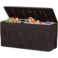 Amazon.com : Keter Marvel Plus 71 Gallon Resin Outdoor Box for Patio ...