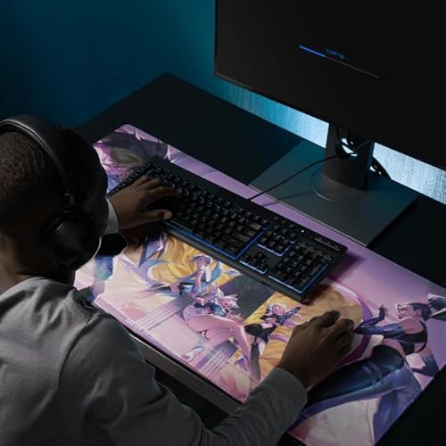 Flat Edge GAMING Mouse Pad, Premium Texture Square Mouse Mat, Mouse Pad ...