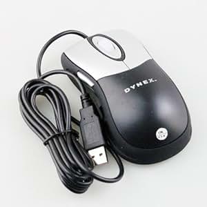 Amazon.com: New DYNEX USB Wired Laser Optical Scrolling wheel Mouse ...