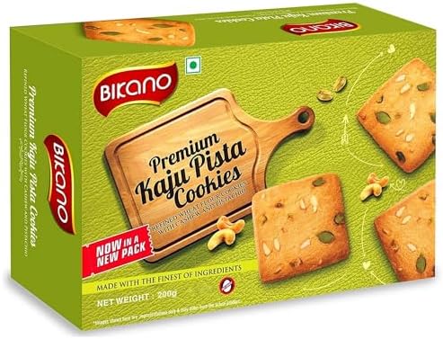 Bikano Premium Kaju Pista Cookies 200 g price in Saudi Arabia | Amazon ...