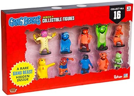 Gang Beasts Action Figures | Pack of Twelve | 2.5 Inch Figurines for ...