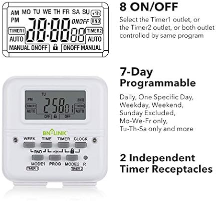 instructions single outlet digital 7-day timer - Anciens Et Réunions