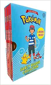 The Official Pokémon Early Reader 6 Books Box Set Collection with Full ...