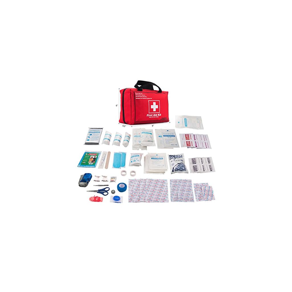 First Aid Only All-purpose First Aid Kit,130 -Piece Kit,Be Prepared For ...