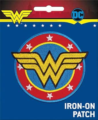 Amazon.com: Ata-Boy DC Comics Wonder Woman Logo 3.5" Full Color ...