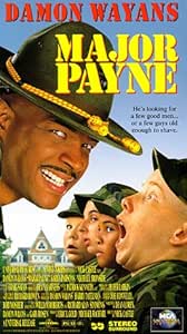 Amazon.com: Major Payne [VHS] : Damon Wayans, Michael Ironside, Scott ...