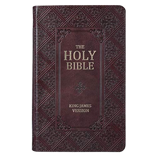 KJV Holy Bible Giant Print Standard Size Faux Leather Red Letter 