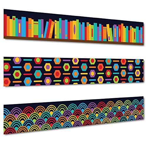 Sproutbrite Bulletin Board Borders - Classroom Decorations - 75 ft - 3 ...