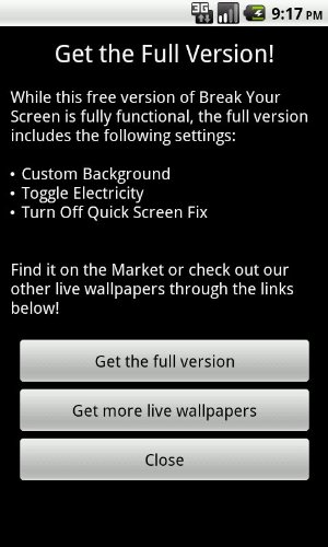 Amazon.com: Shattered Screen ScreenSaver : Apps & Games