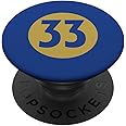 Amazon.com: Fallout - Vault 33 PopSockets Standard PopGrip : Cell ...