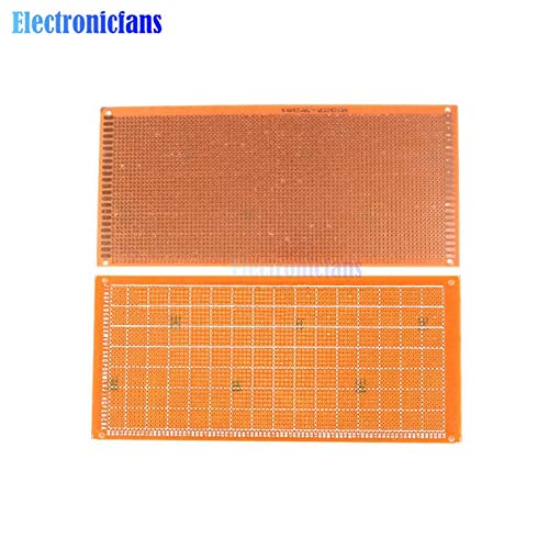 Buy Batcus 10x22cm DIY Bakelite Plate Paper Prototype PCB Breadboard ...