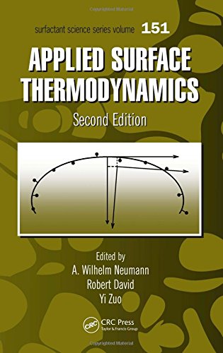 Applied Surface Thermodynamics (Surfactant Science): Neumann, A.W ...