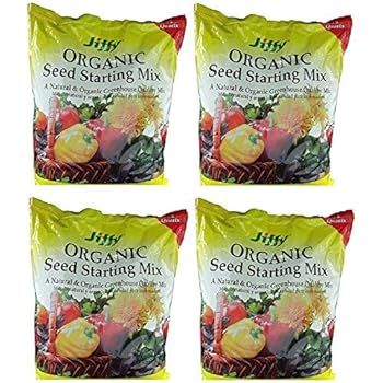 Amazon.com : Jiffy Natural & Organic Starter Mix 12 Quart : Plant ...
