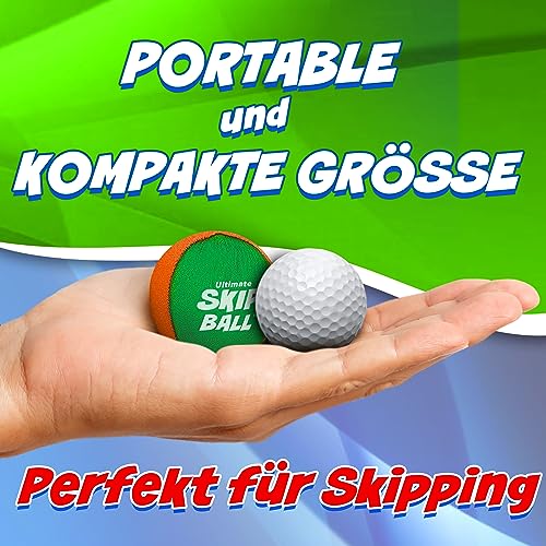 Activ Life Ultimate Skip Ball, Green/Orange (with Skip Disc), Water ...