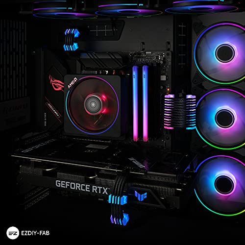 EZDIY-FAB RGB Cable Comb - 2X 24-Pin and 6X 8-Pin,RGB LED Combs for ...