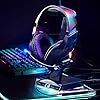 five below Bugha Exclusive LED Gaming Headset w/Boom mic, 3.5mm aux-in ...