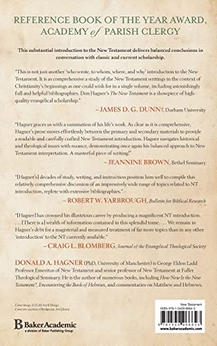New Testament: Hagner, Donald a: 9781540966643: Amazon.com: Books