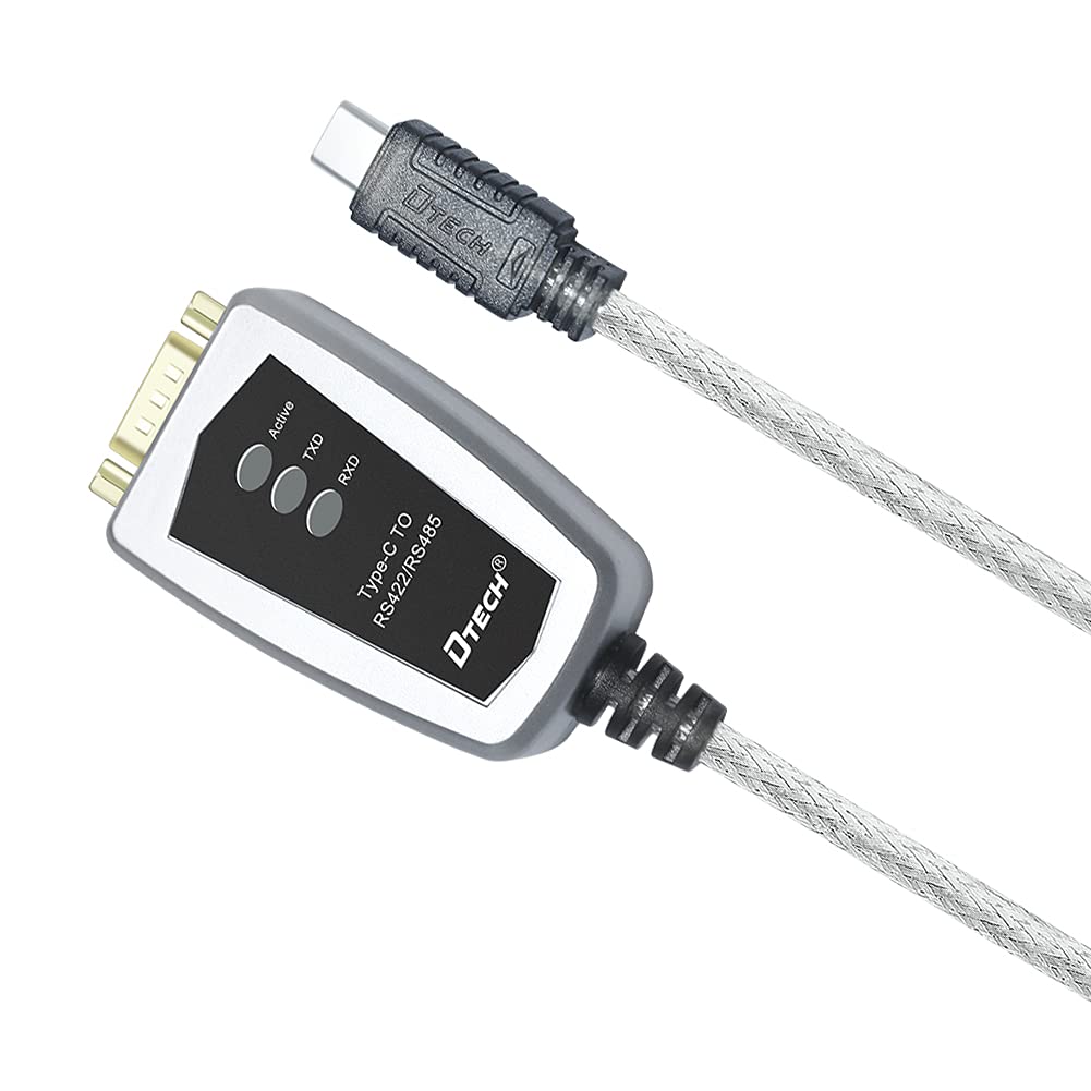 Mua DTECH RS485 Cable USB C to RS422 Serial Adapter with FTDI Chip Breakout Board LED Indicators ...