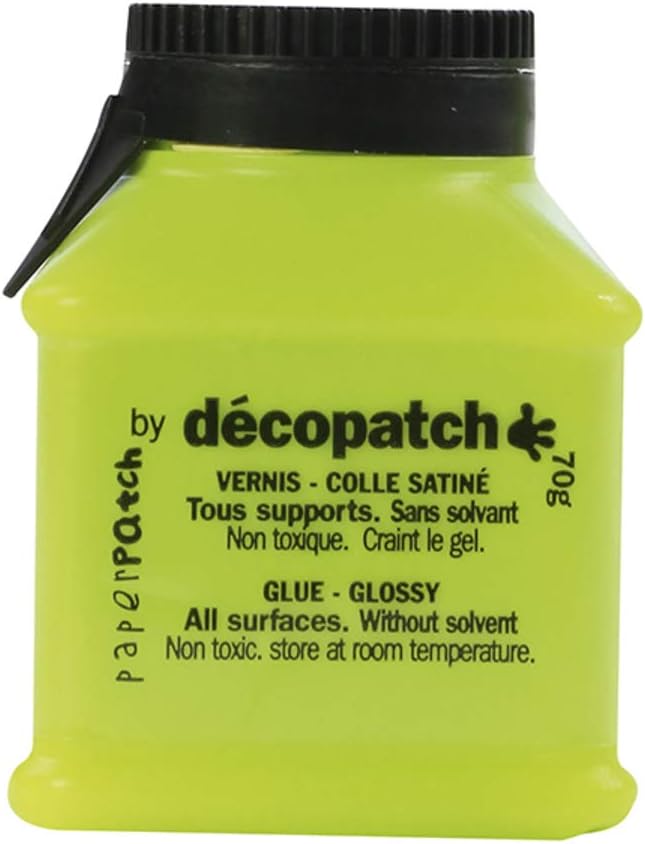 Décopatch PP70AO - Un flacon de Vernis colle PaperPatch 70g: Amazon.fr ...