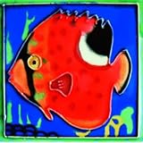 Amazon.com: Tropical Fish IIIIIIII - Decorative Ceramic Art Tile - 4"x4 ...