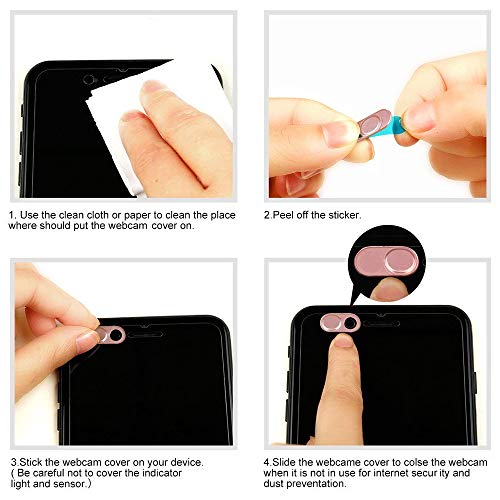 Iphone Camera Cover Laptop Camera Cover Slide 12 Pack, Webcam Cover ...