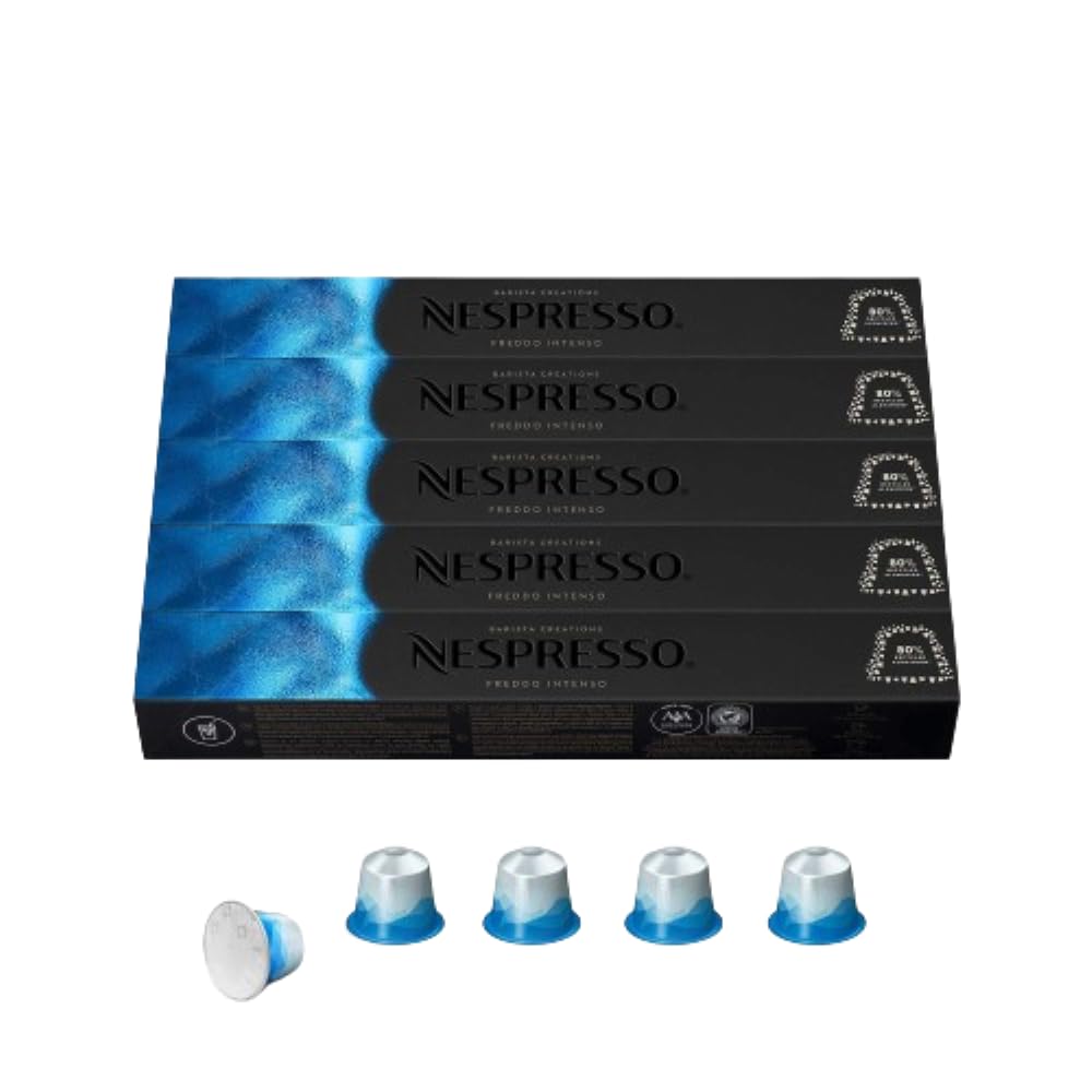 Nespresso Capsules Original Line, Freddo Intenso, 50-Count Espresso ...