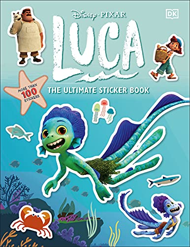 Disney Pixar Luca Ultimate Sticker Book: DK: 9780744041279: Amazon.com ...