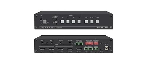 Kramer VS-411UHD 4x1 Automatic 4K60 4x2x0 HDMI Auto Switcher in Oman ...