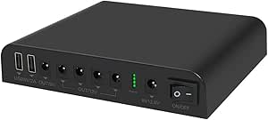 Amazon.com: TalentCell Mini UPS Uninterrupted Power Supply 27000mAh ...