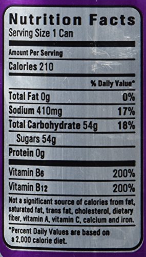 Nos Energy Drink Nutrition Facts Label | Besto Blog