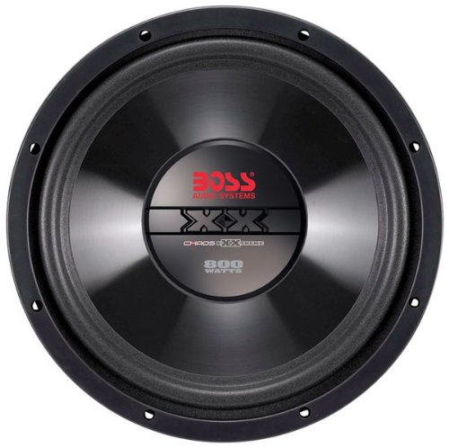 BOSS Audio Chaos Exxtreme 12-inch 800-watt SINGLE Voice Coil Subwoofer ...