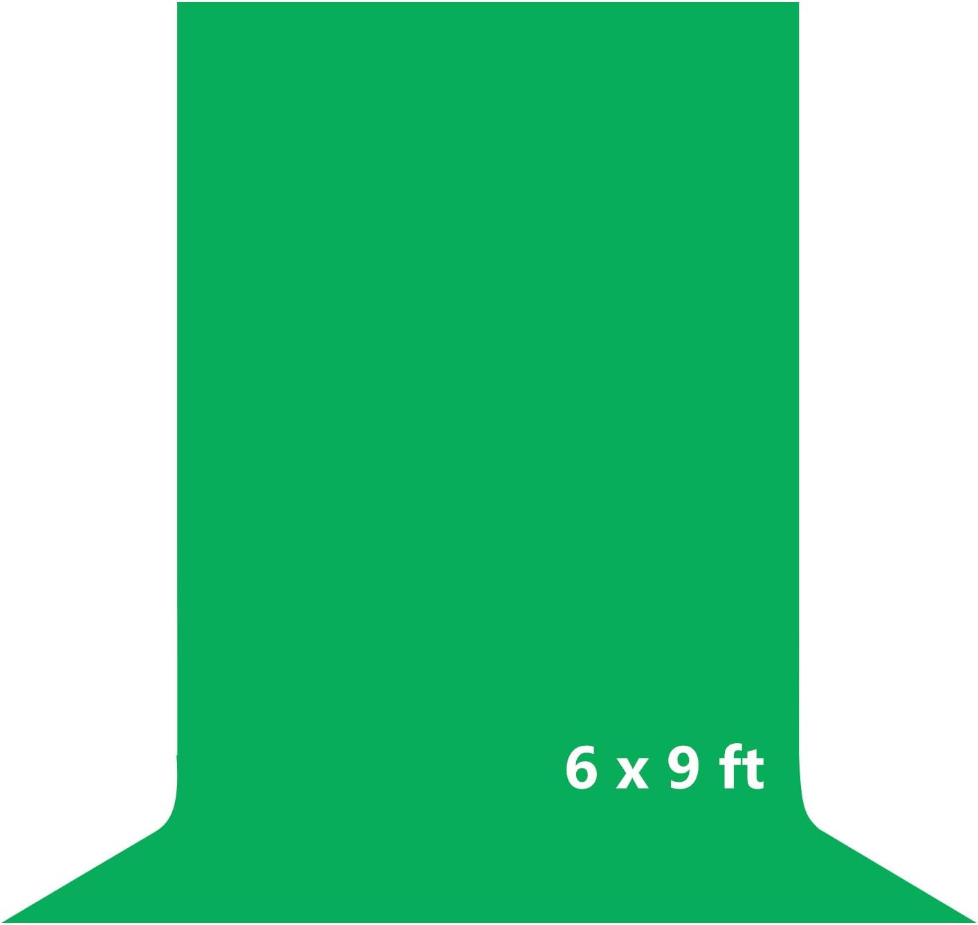 Photo Studio Backdrop, 6 x 9FT / 1.8 x 2.8M Green Screen Background ...