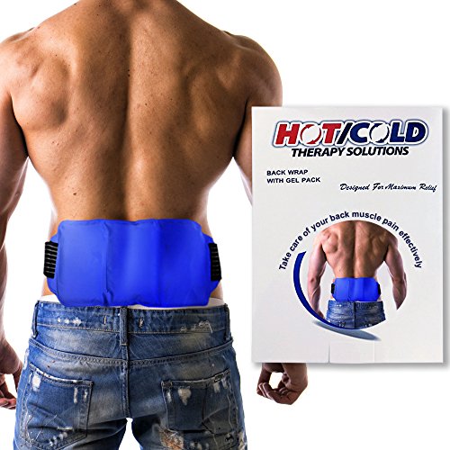 Hot / Cold Therapy Back Wrap - CE CERTIFIED & FDA APPROVED. Relieve ...
