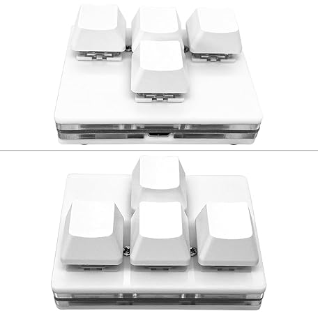 Mua QINIZX USB Mini 4-Key Keypad One-Handed Mechanical Gaming Keyboard ...