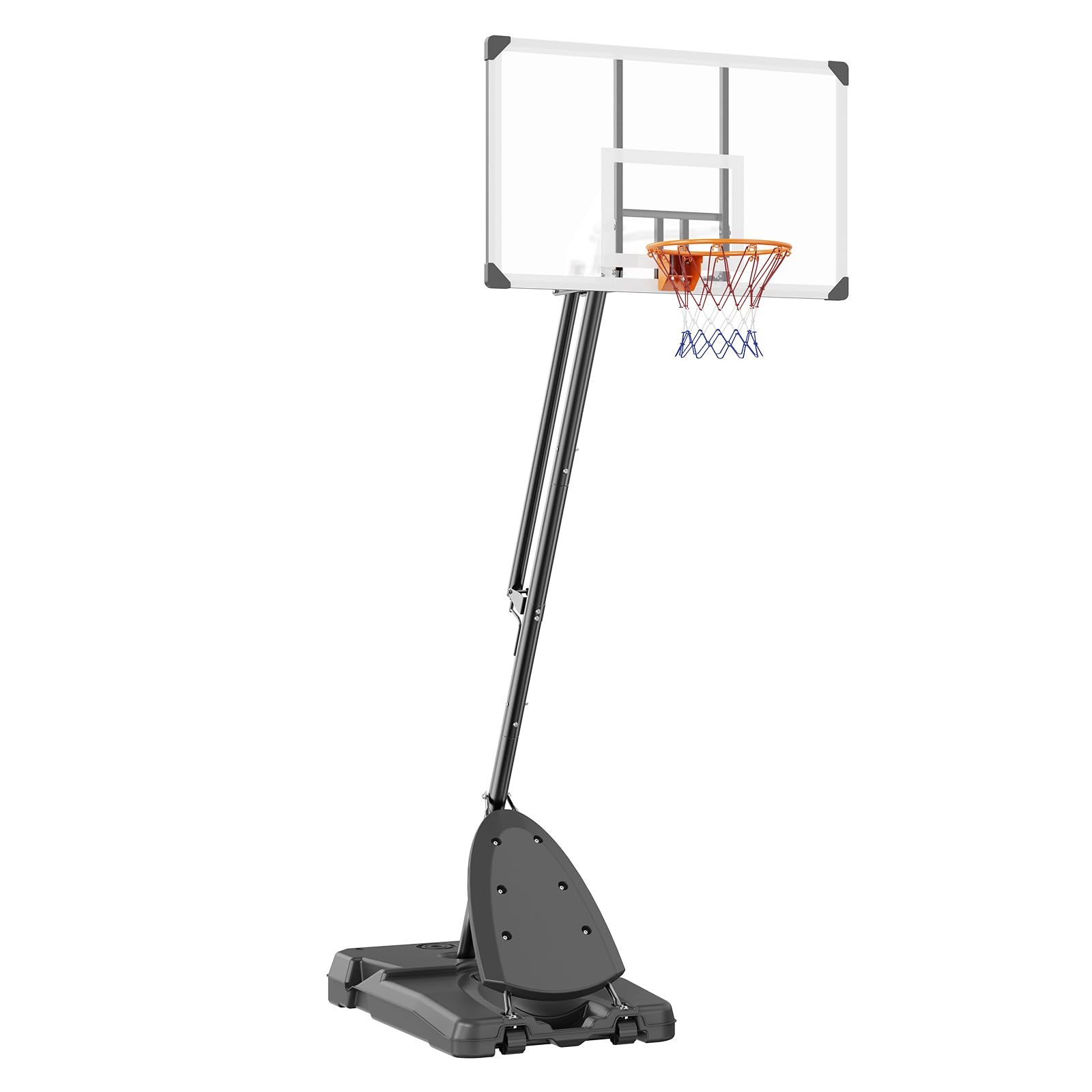 VEVOR Basketball Hoop, 54 inch Basketball Hoops Goal, 7.6-10 ft ...