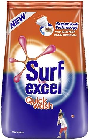 Surf Excel Quick Wash Detergent Powder 1 kg price in Saudi Arabia ...