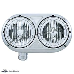 Amazon.com: United Pacific 32194 - 304 Stainless Steel Peterbilt 359 ...